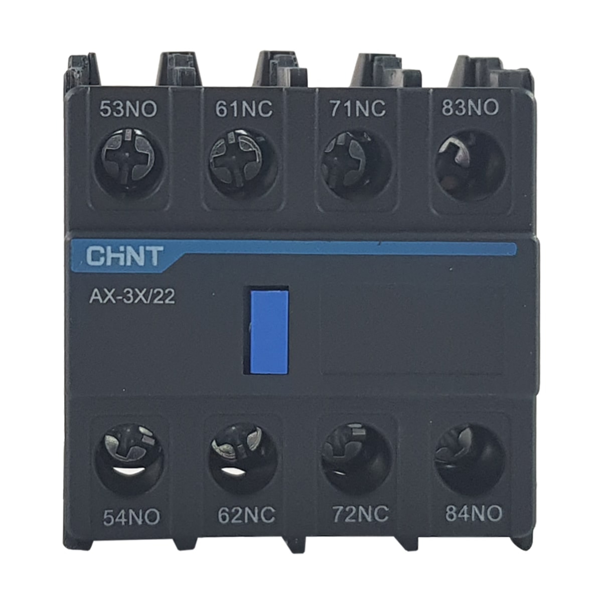 Bloco Contato Auxiliar Frontal | 2NA+2NF | AX-3X22 | Chint