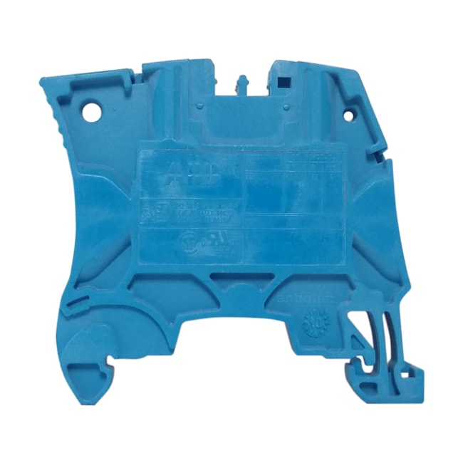 Borne Parafuso Neutro | Azul 4mm² 5,2mm | ZS4-BL | ABB