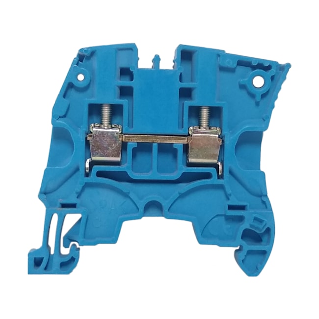 Borne Parafuso Neutro | Azul 4mm² 5,2mm | ZS4-BL | ABB