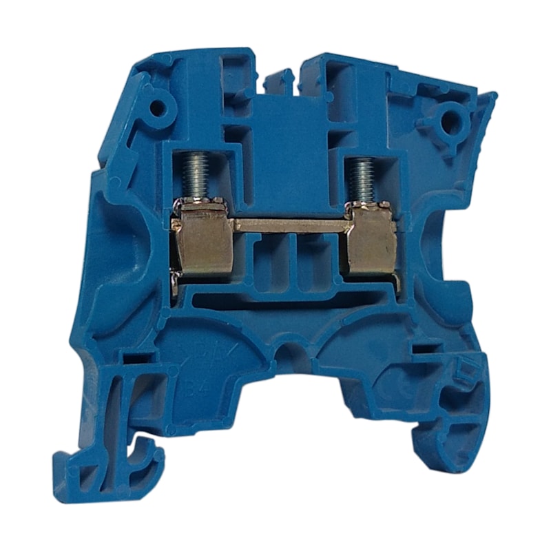 Borne Parafuso Neutro | Azul 6mm² 6mm | ZS6-BL | ABB