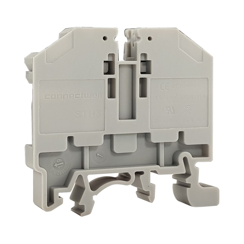 Borne Seccionável Parafuso 6mm² Connectwell STH3