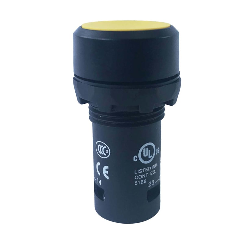 Botão de Acionamento | Amarelo Não Iluminado | CP1-10Y-10 | ABB