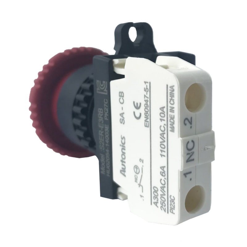 Botão de Emergência | S2ER-E3RB | Autonics