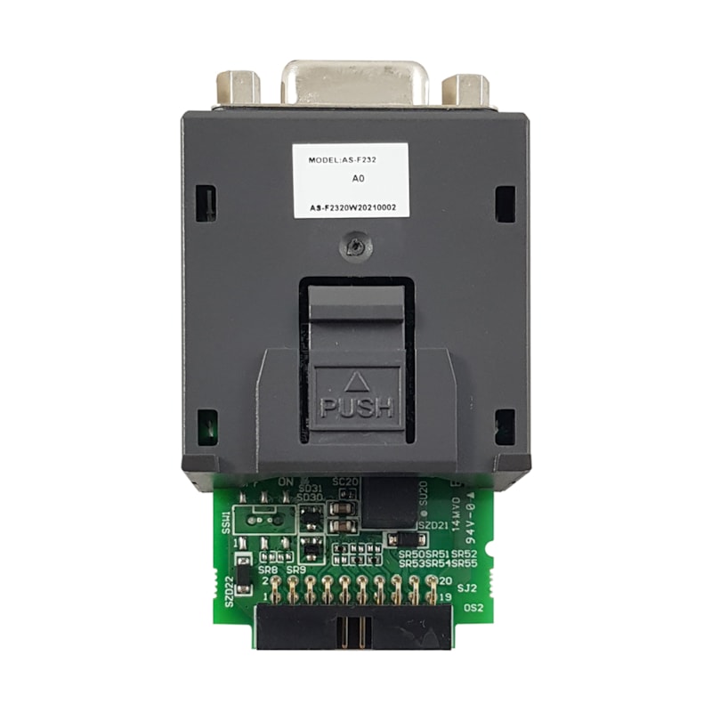 Cartão de Função | Mestre/Escravo | AS-F232 RS-232 | Delta