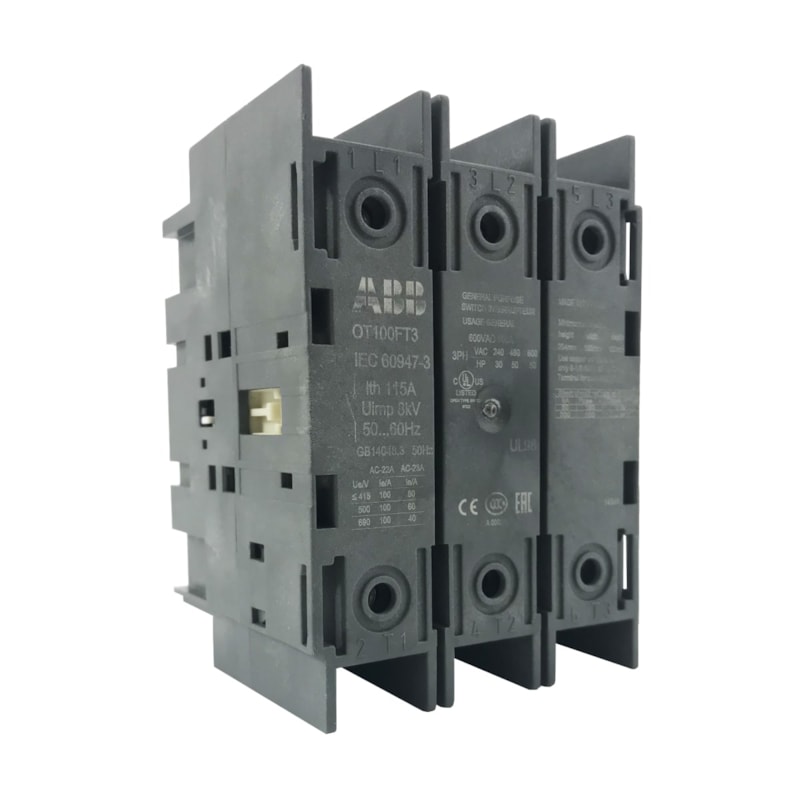 Chave Seccionadora Manual | 100A | OT100FT3 | ABB