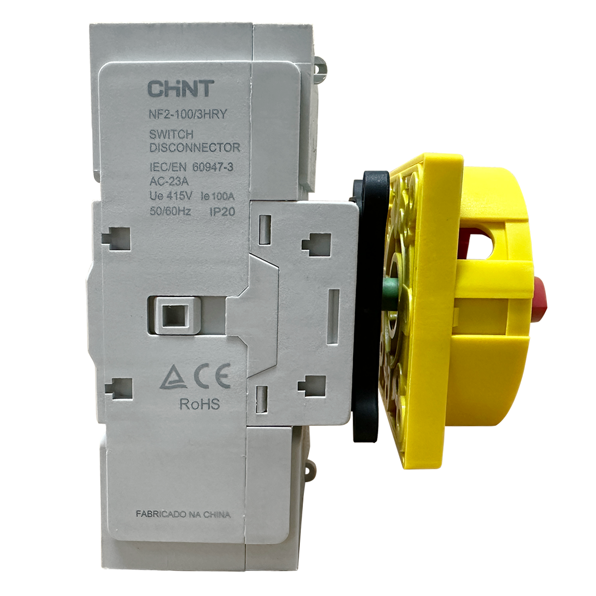 Chave Seccionadora Rotativa Chint NF2-100/3/HRY - 100A, 415V, AC-23A ...