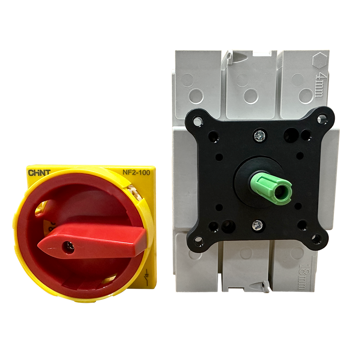 Chave Seccionadora Rotativa Chint NF2-100/3/HRY - 100A, 415V, AC-23A ...