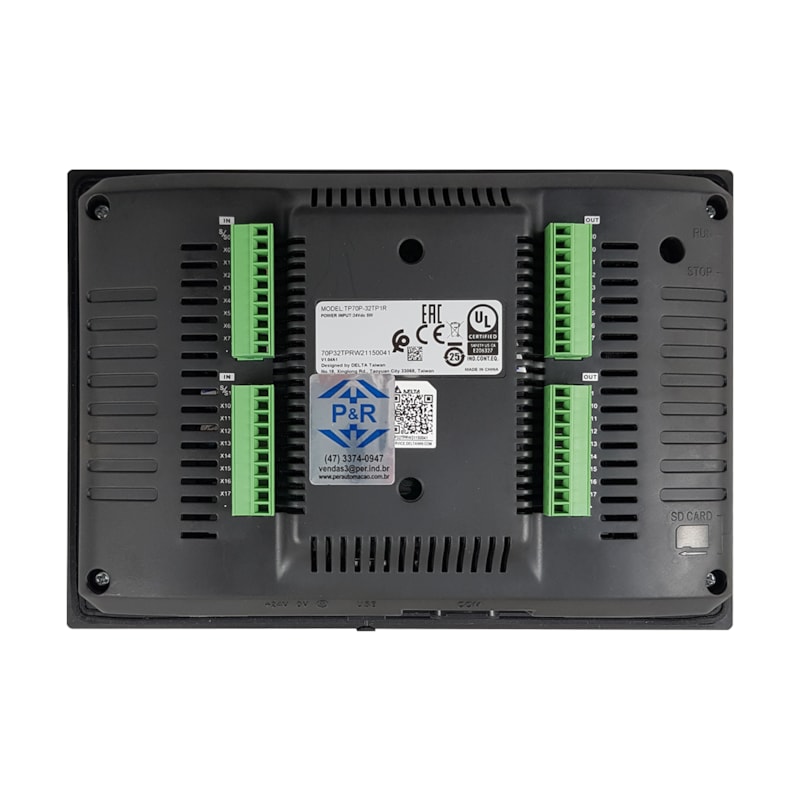 CLP com IHM Delta TP70P-32TP1R