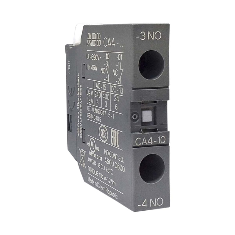 Contato Auxiliar | 1NA 24...690V | CA4-10 | ABB
