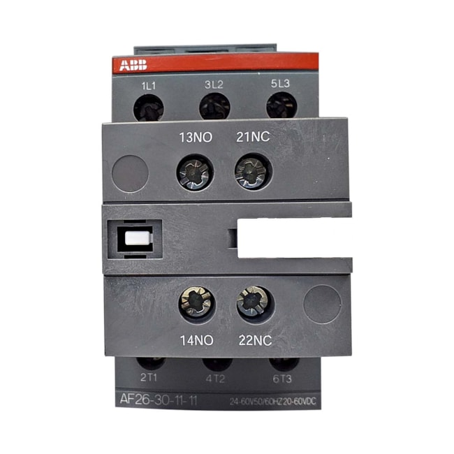 Contator ABB AF26-30-11-11 26A 1NA 1NF
