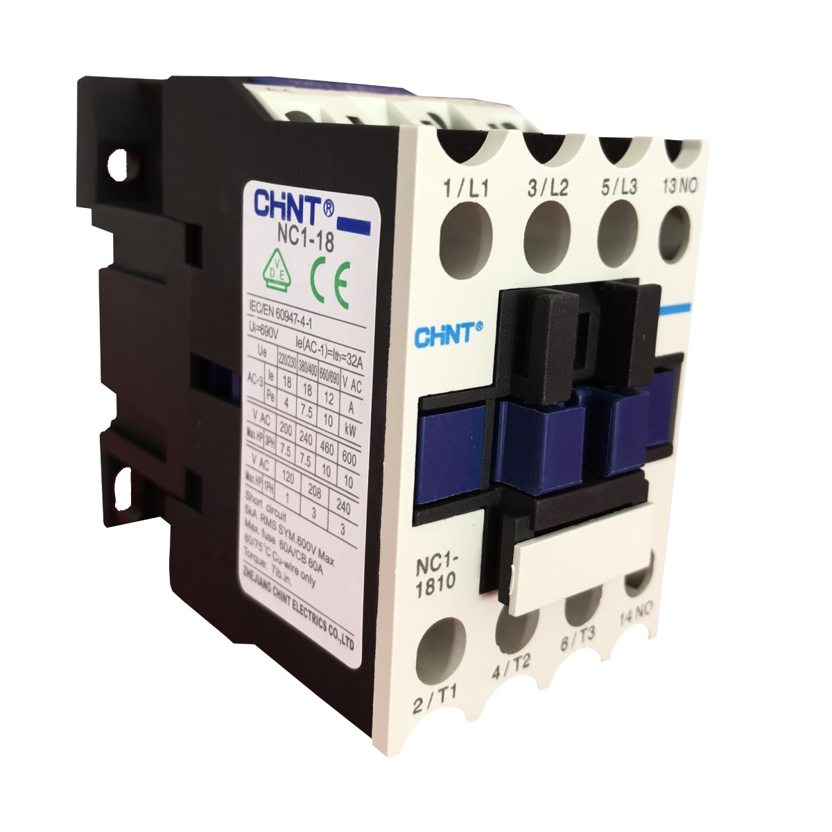 Contator Chint NC1-1810 220V 1NA