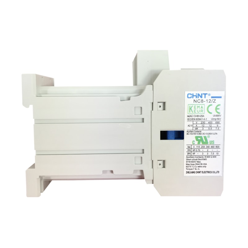 Contator Chint NC8-12/4/Z 24VCC
