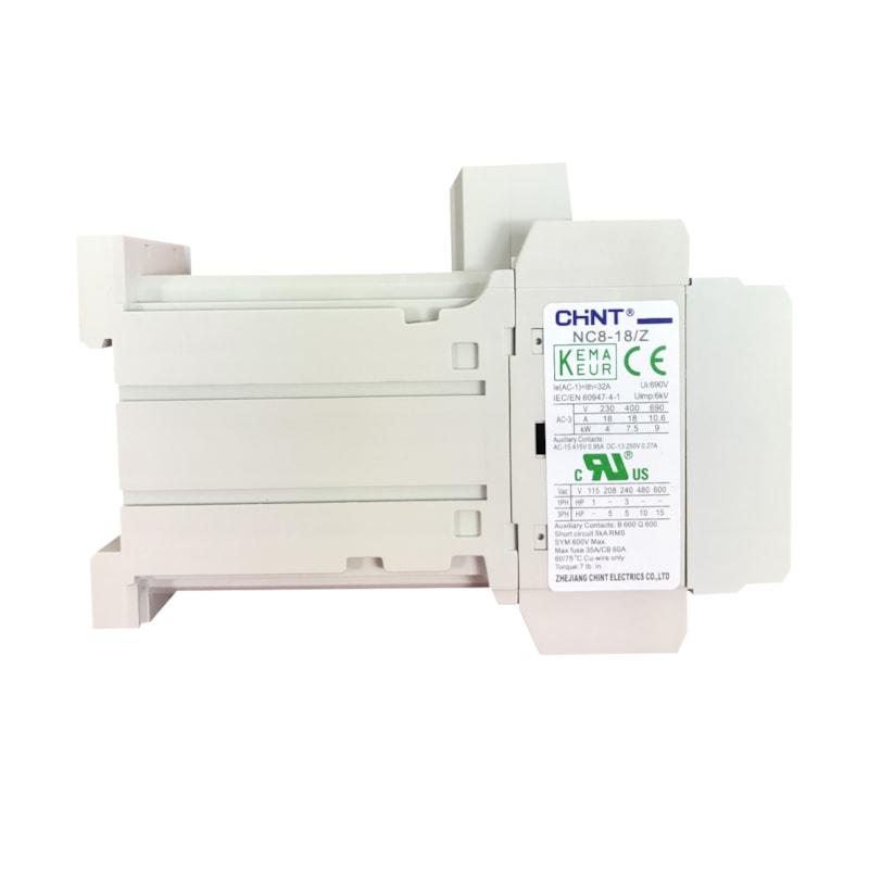Contator Chint NC8-18/Z 24VCC 1NA 1NF
