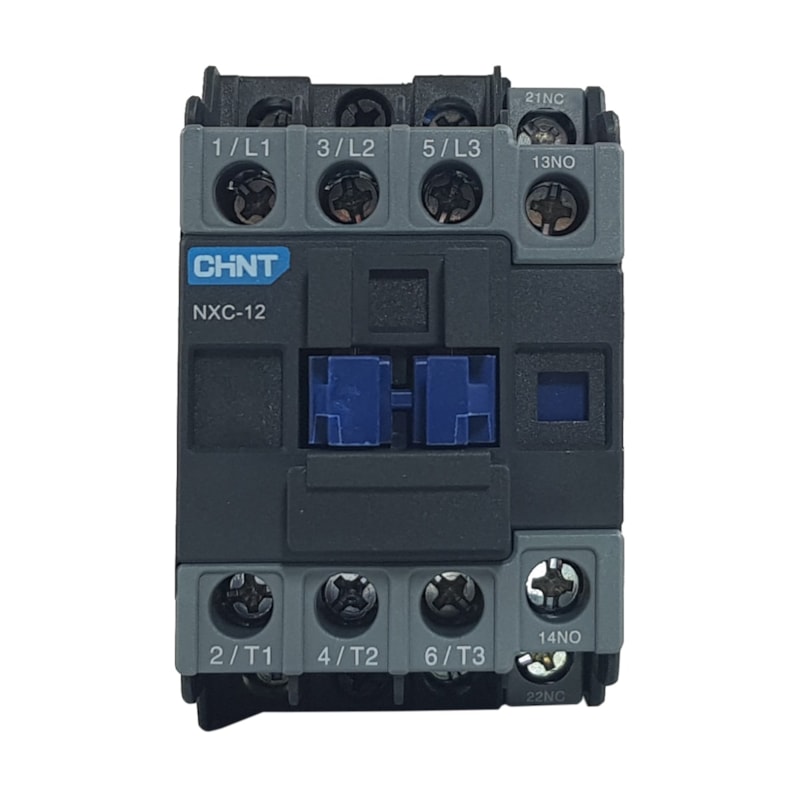 Contator Chint NXC-12 230V 12A 50/60Hz 1NA 1NF