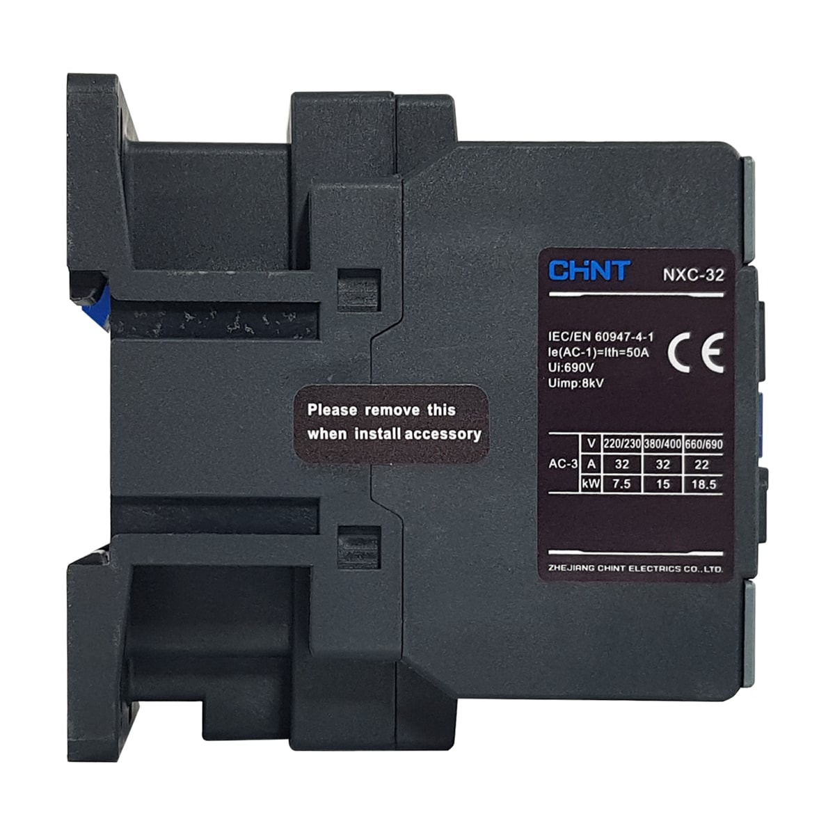 Contator Chint NXC-32 230V 32A 50/60Hz 1NA 1NF
