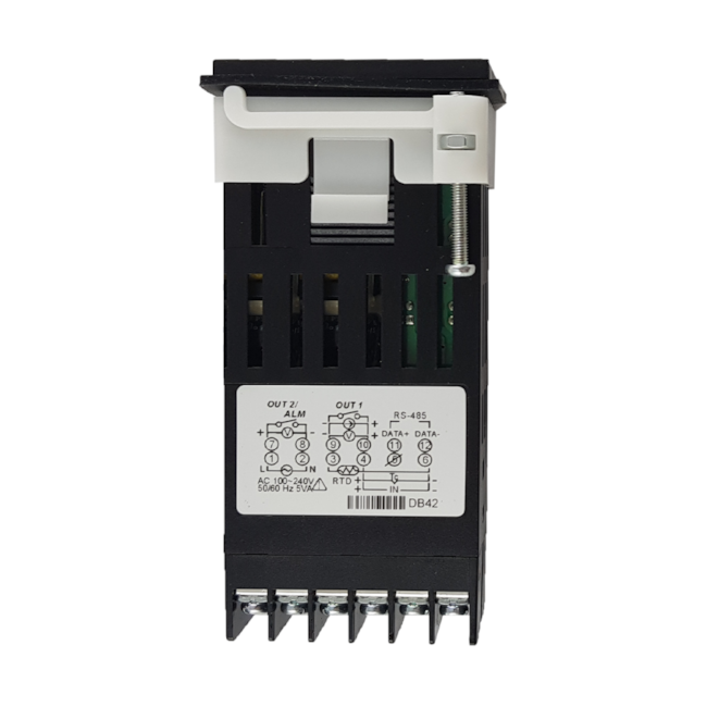 Controlador de Temperatura Delta DTB4848CR 1 saída de corrente DC 4~20mA 1 saída a relé 250VAC