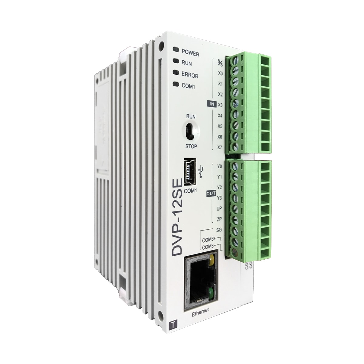 Controlador Lógico Programável Delta CLP Relé DVP12SE11R 24Vdc ...