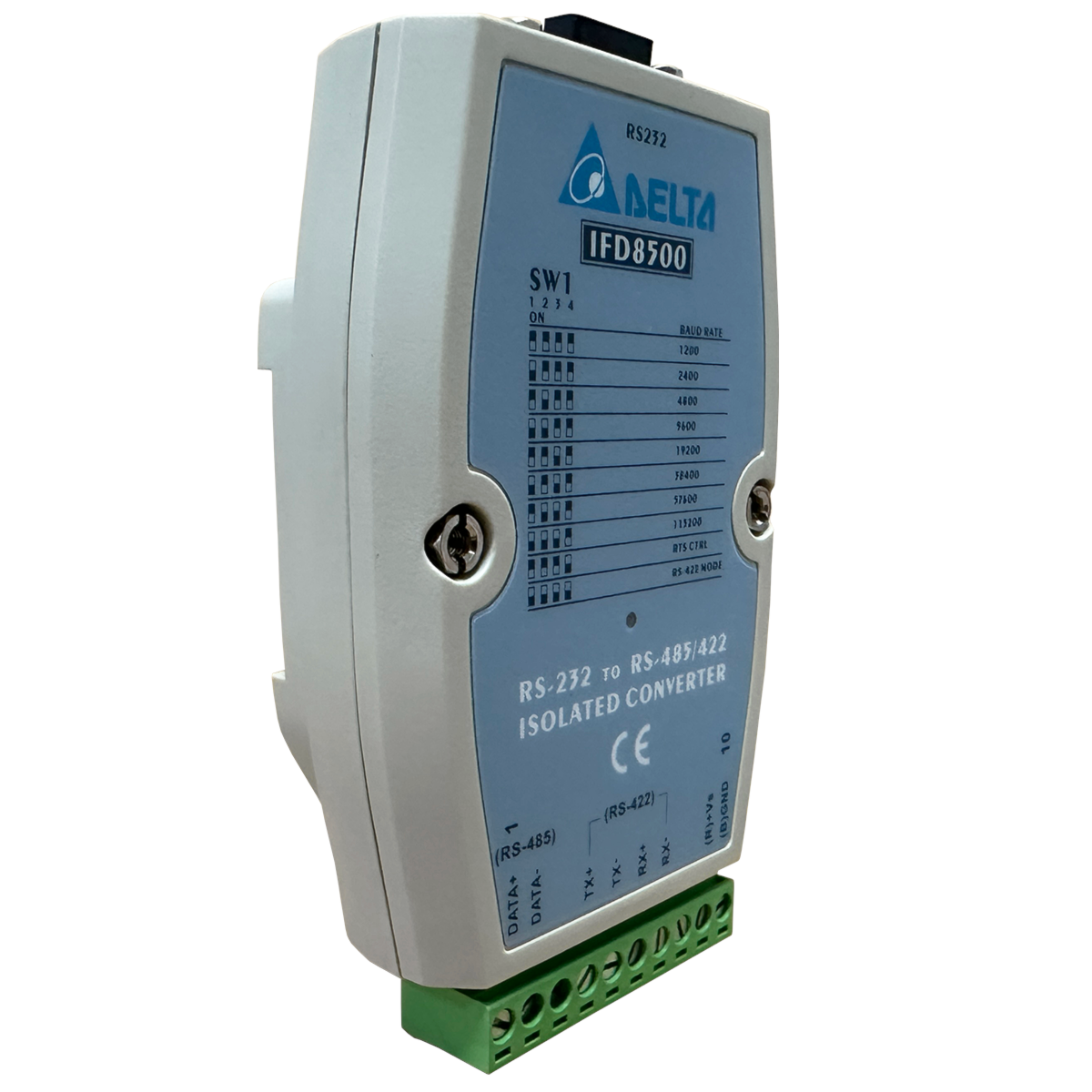 Conversor Delta IFD8500 48V 0,4W RS232 para RS-485 / RS422