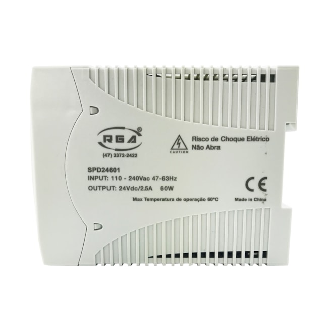 Fonte Chaveada Carlo Gavazzi SPD24601 24V 60W 2,5A