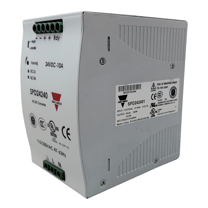 Fonte Chaveada 240W 10A 115~230VAC SPD242401 Carlo Gavazzi