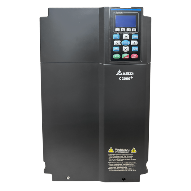 Inversor de Frequência Delta VFD220C43A-21 C2000 Plus 30CV 45A 380/480V ...