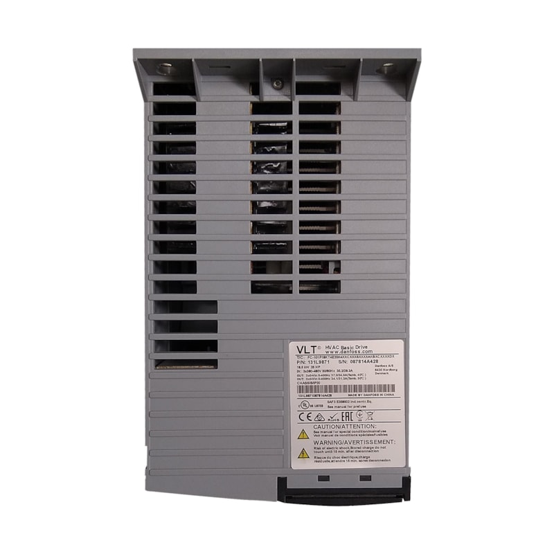 Inversor de Frequência Trifásico Danfoss 25CV 37A 380/480VAC 131L9871