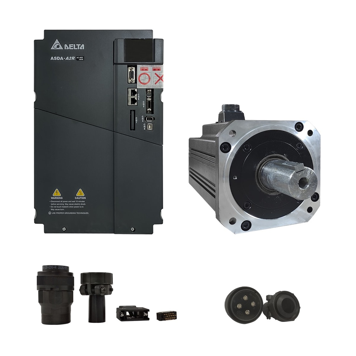 Kit Servo Acionamento A2R Delta 15kW 400V trifásico s/freio