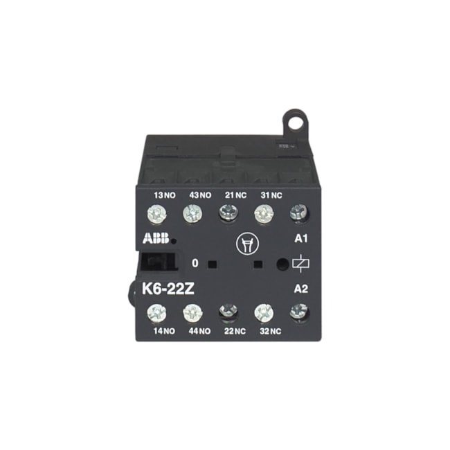 Mini Contator ABB K6-22Z-80 220...240V 2NA+2NF