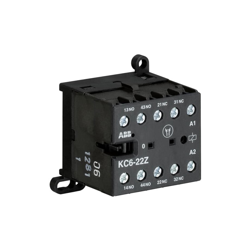 Mini Contator ABB KC6-22Z-01 24V 2NA 2NF