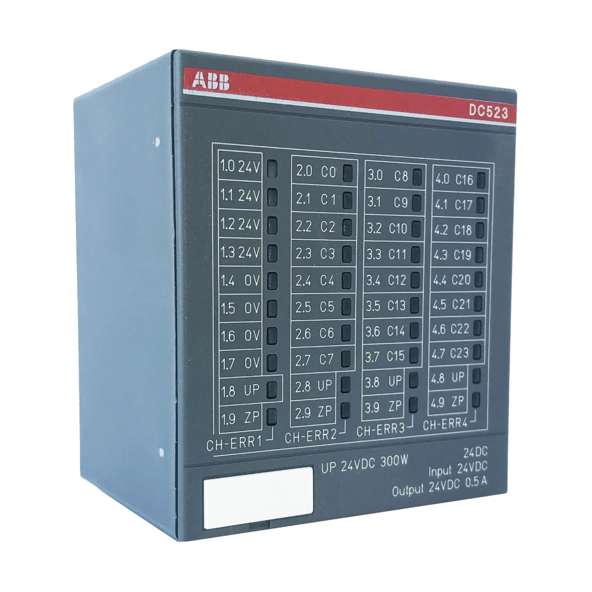 Módulo de Entrada e Saída Digital ABB S500 DC523 24V 24DC