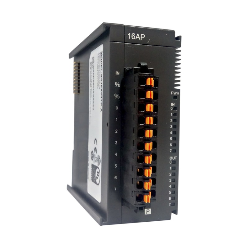 Módulo de Entrada e Saída Digital | 16E/S 24VDC/5mA 5~30VDC/0.5A 0.7W ...