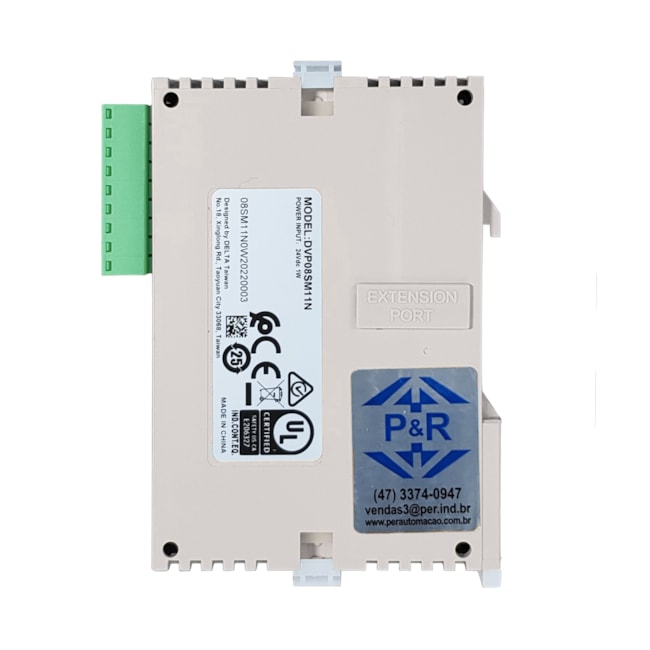 Módulo de Expansão DELTA 8ED 24V DVP08SM11N