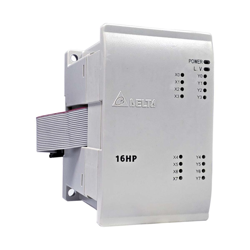 Módulo de Expansão | NPN 8 Entradas 8 Saídas Digitais| DVP16HP11T | Delta