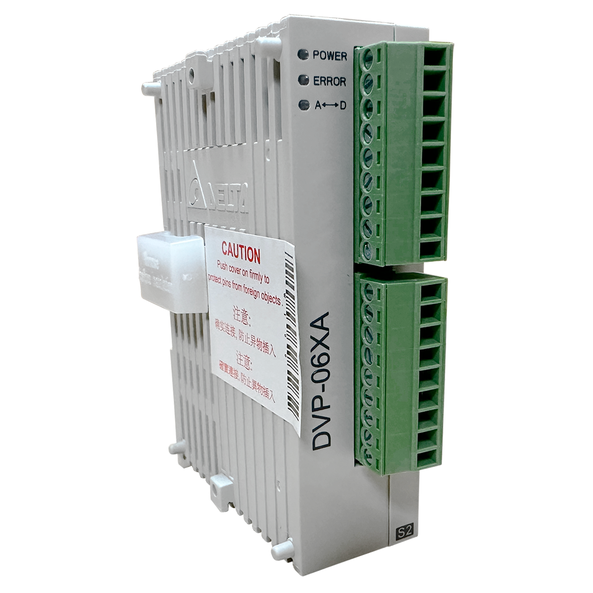 Módulo de Extensão Slim Delta DVP06XA-S2 com 4 Entradas e 2 Saídas ...