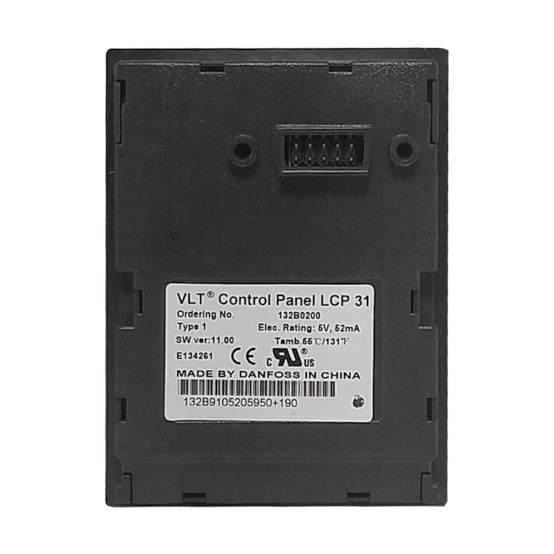 Painel de controle | 132B0200 | Danfoss