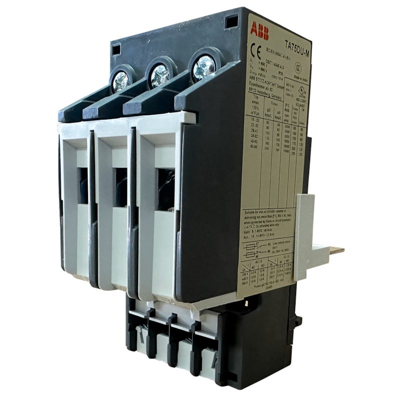 Relé de Sobrecarga Térmico ABB TA75DU-52M 52A 690V
