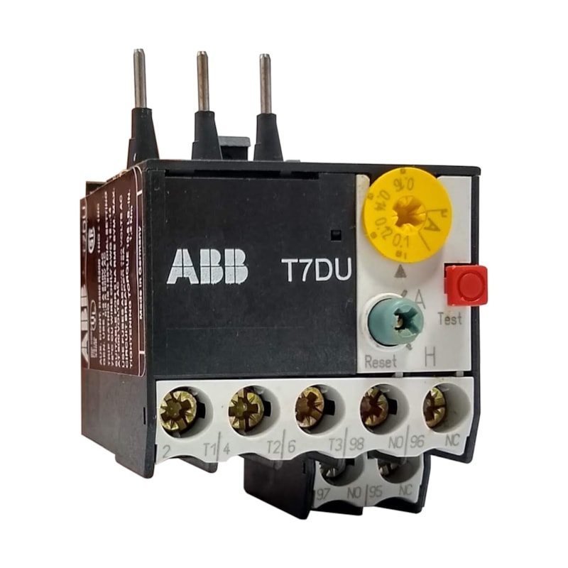 Relé Térmico de Sobrecarga ABB 0,1...0,16A T7DU0.16