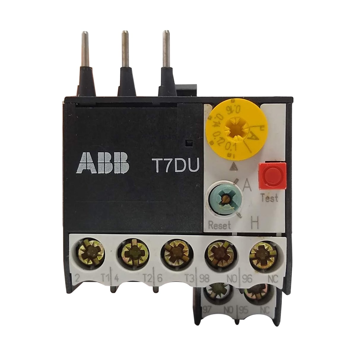 Relé Térmico de Sobrecarga ABB 0,1...0,16A T7DU0.16